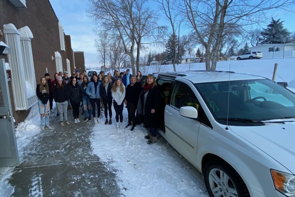 Finance learns charity over at the Swift Current Comprehensive ...