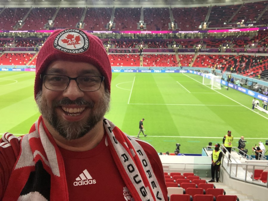 Saskatchewan man cheering on Canada at World Cup in Qatar ...