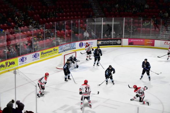 Winnipeg ICE coming home after loss to Warriors - CHVNRadio: Southern ...