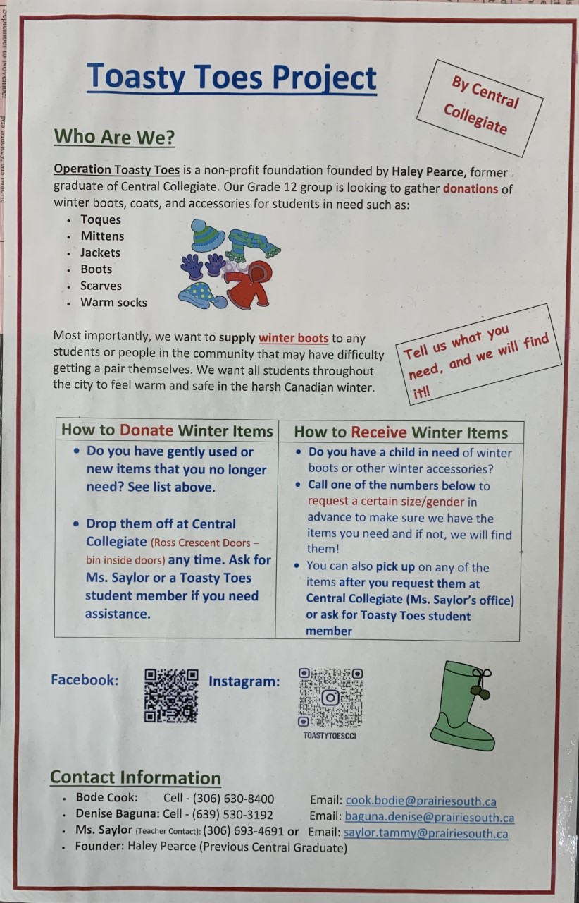 Do you need warm clothes this winter? CCI students host Operation ...