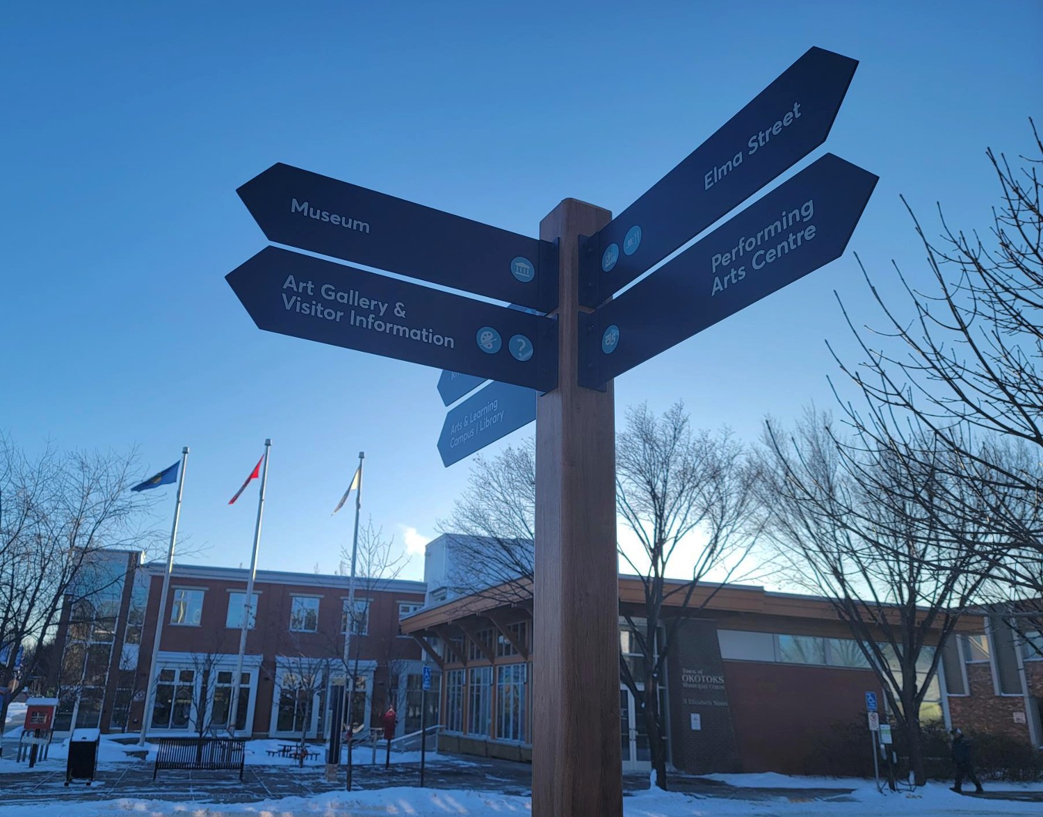 More wayfinding signs on the way - OkotoksOnline.com - Local news ...