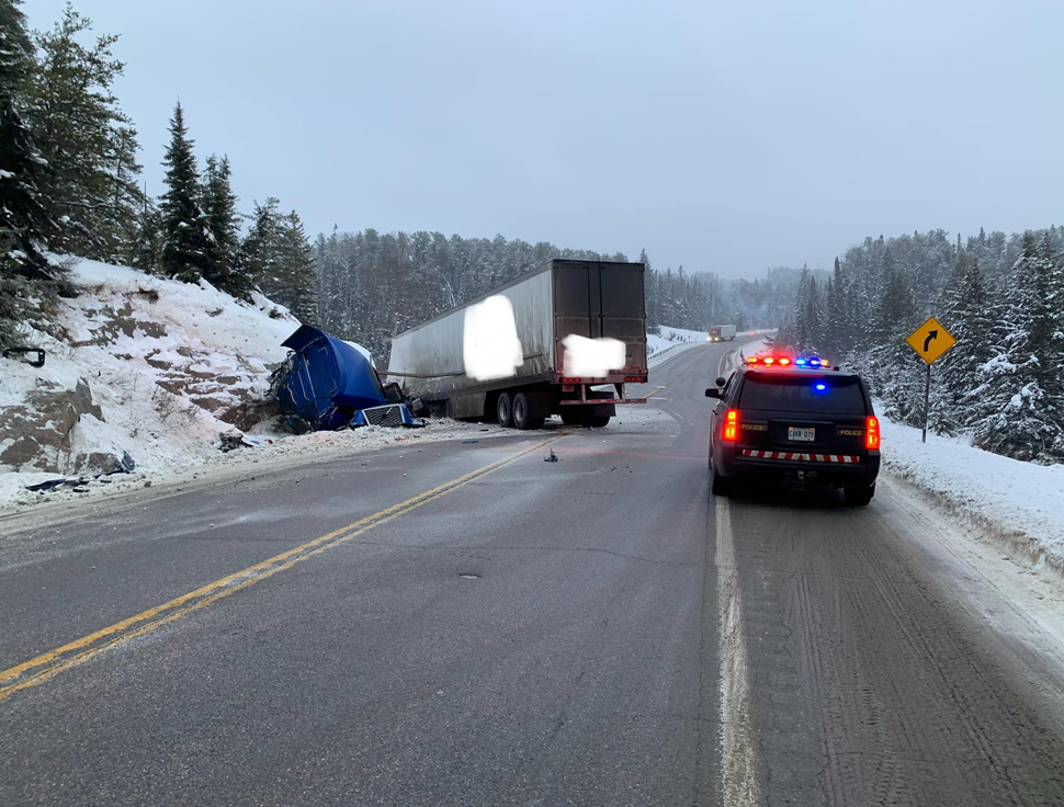 Semi truck and trailer crash on Sunday closes Highway 17 ...