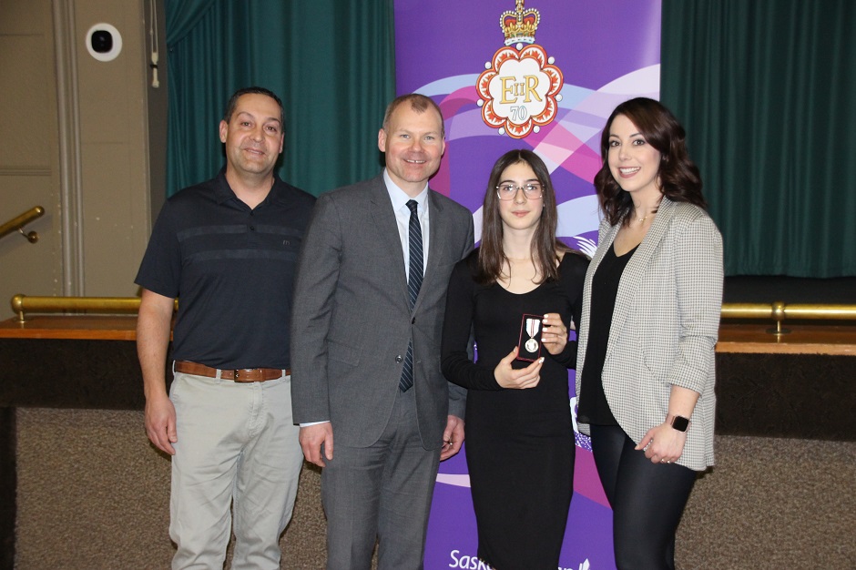 Weyburn girl among youngest to receive prestigious honour ...