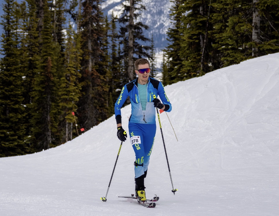 Peter Nowicki competing for Canada in Skimo World Championships ...