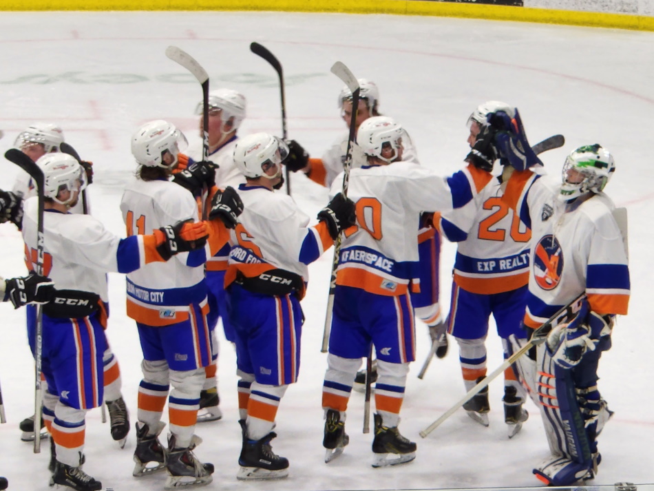 Islanders score nine in playoff opener - PortageOnline.com - Local news ...