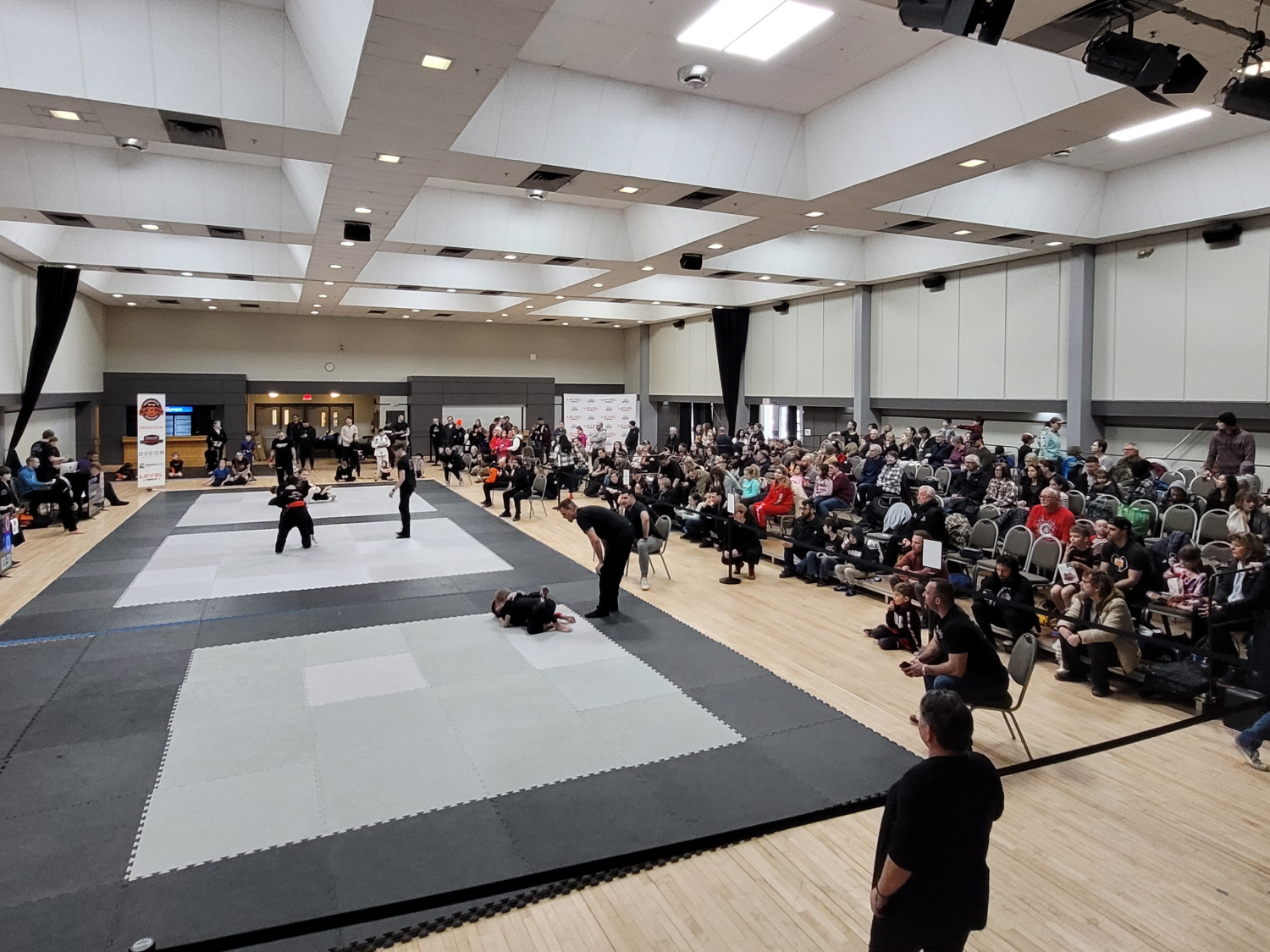 Competitors of all ages compete at Level MMA Winter Challenge ...