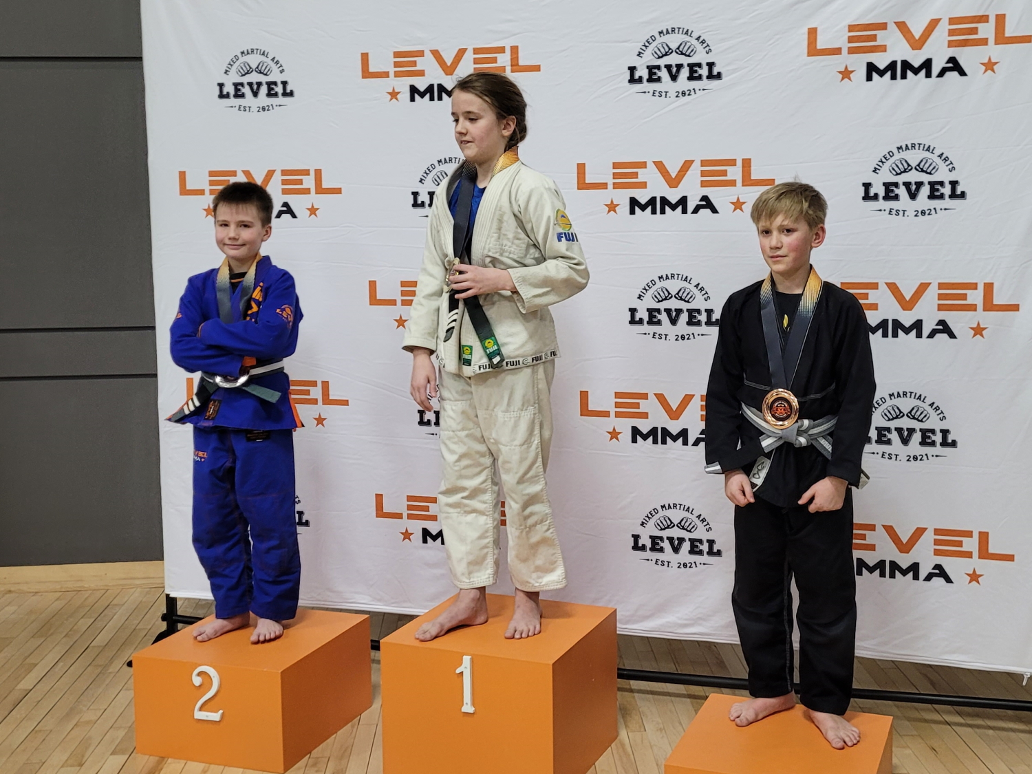 Competitors of all ages compete at Level MMA Winter Challenge ...