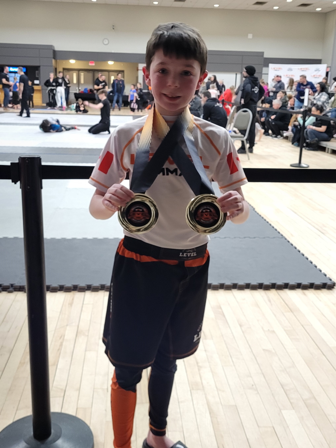 Competitors of all ages compete at Level MMA Winter Challenge ...