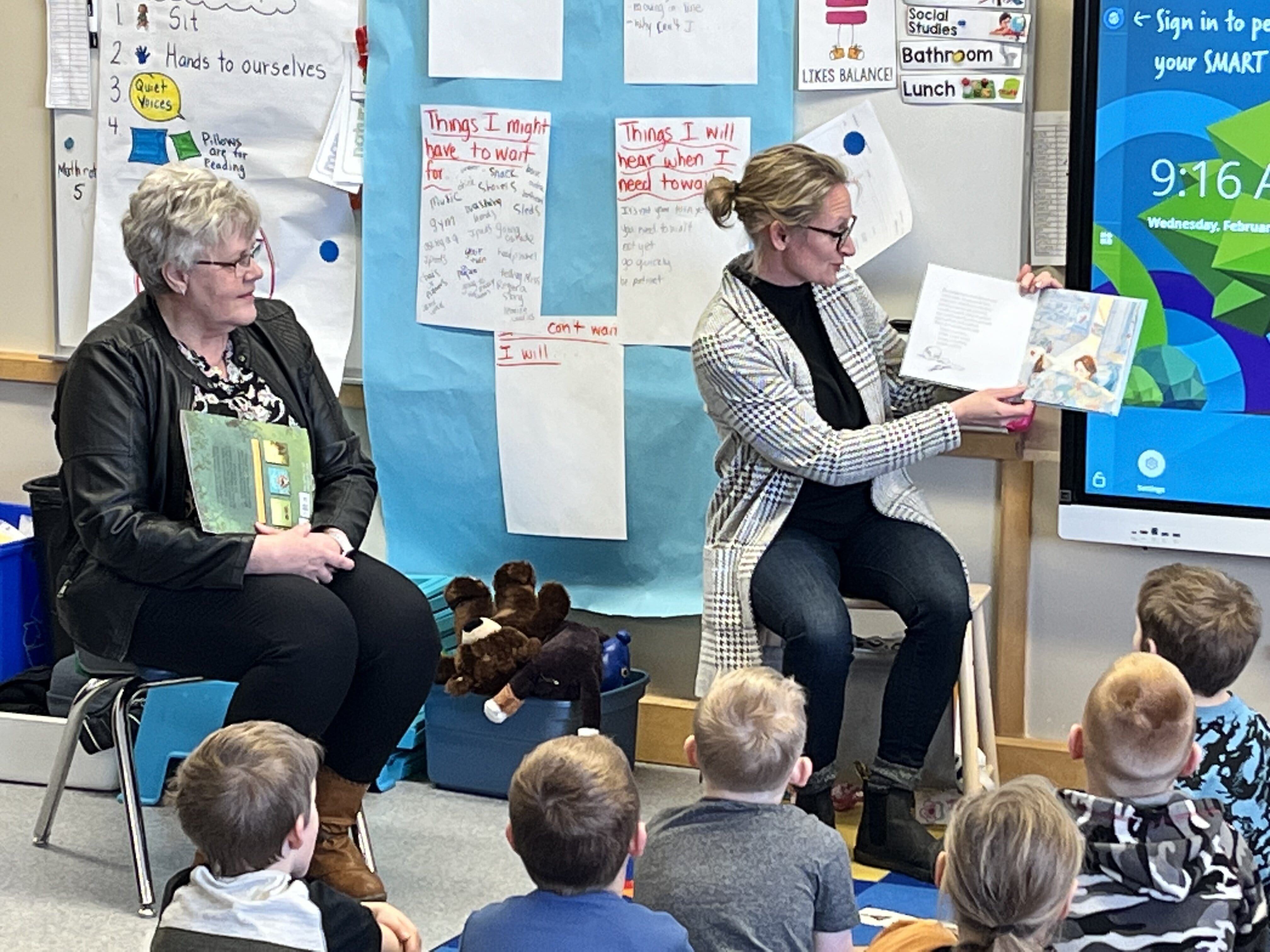 I Love to Read Month with Gretna Elementary School ...