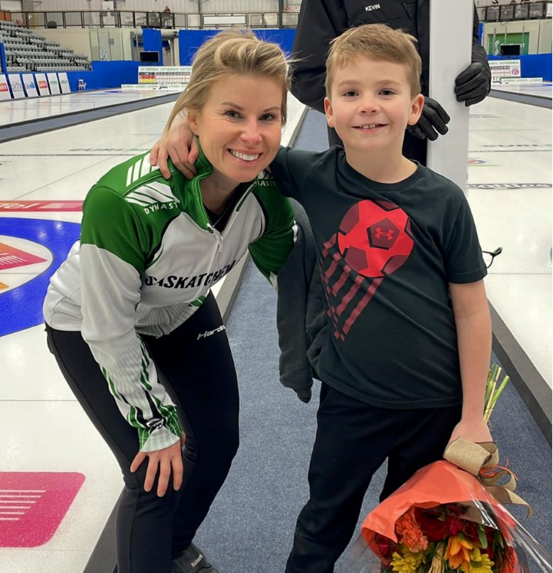 Local resident reflects on her journey as she heads to Curling ...