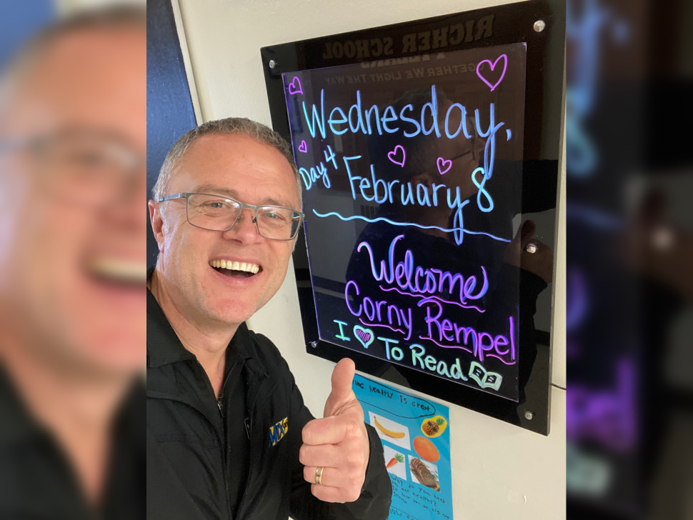 Corny Rempel is coming to YOUR elementary school for I Love to Read ...