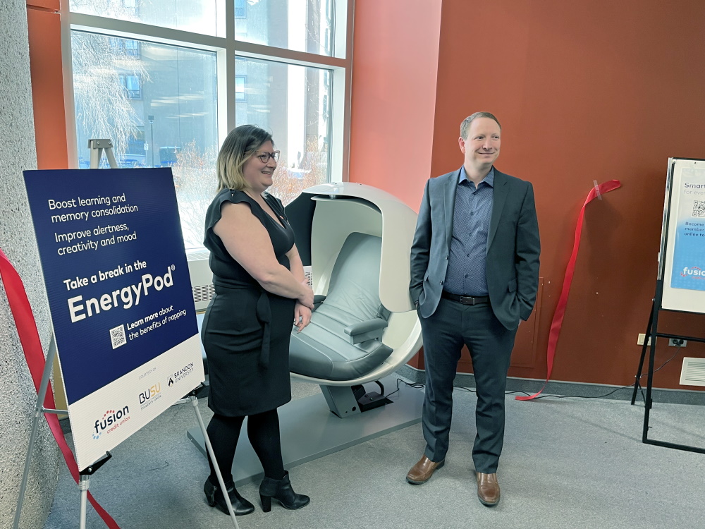BU now has a wellness pod - DiscoverWestman.com - Local news, Weather ...