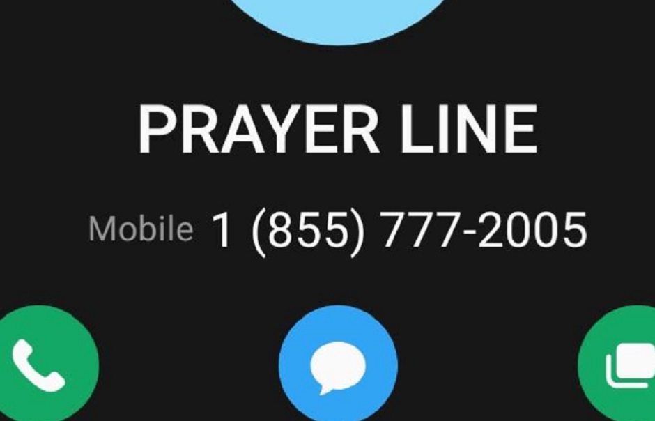 "If you need help, we're there for you" - Confidential Prayer line ...
