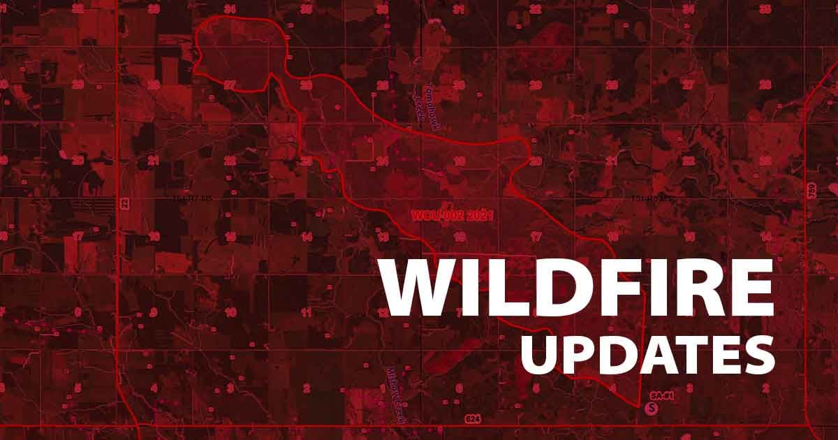 Grass fire near Entwistle forces evacuation - ReachFM: Peace Country's ...