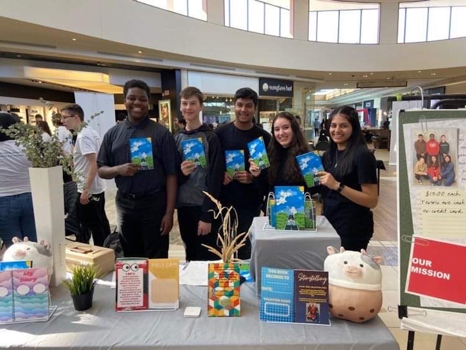 Morden Junior Achievers Team creates “Miles of Smiles” book ...