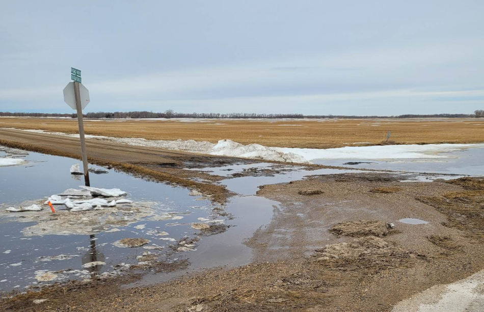 Washed out road south of Portage - PortageOnline.com - Local news ...