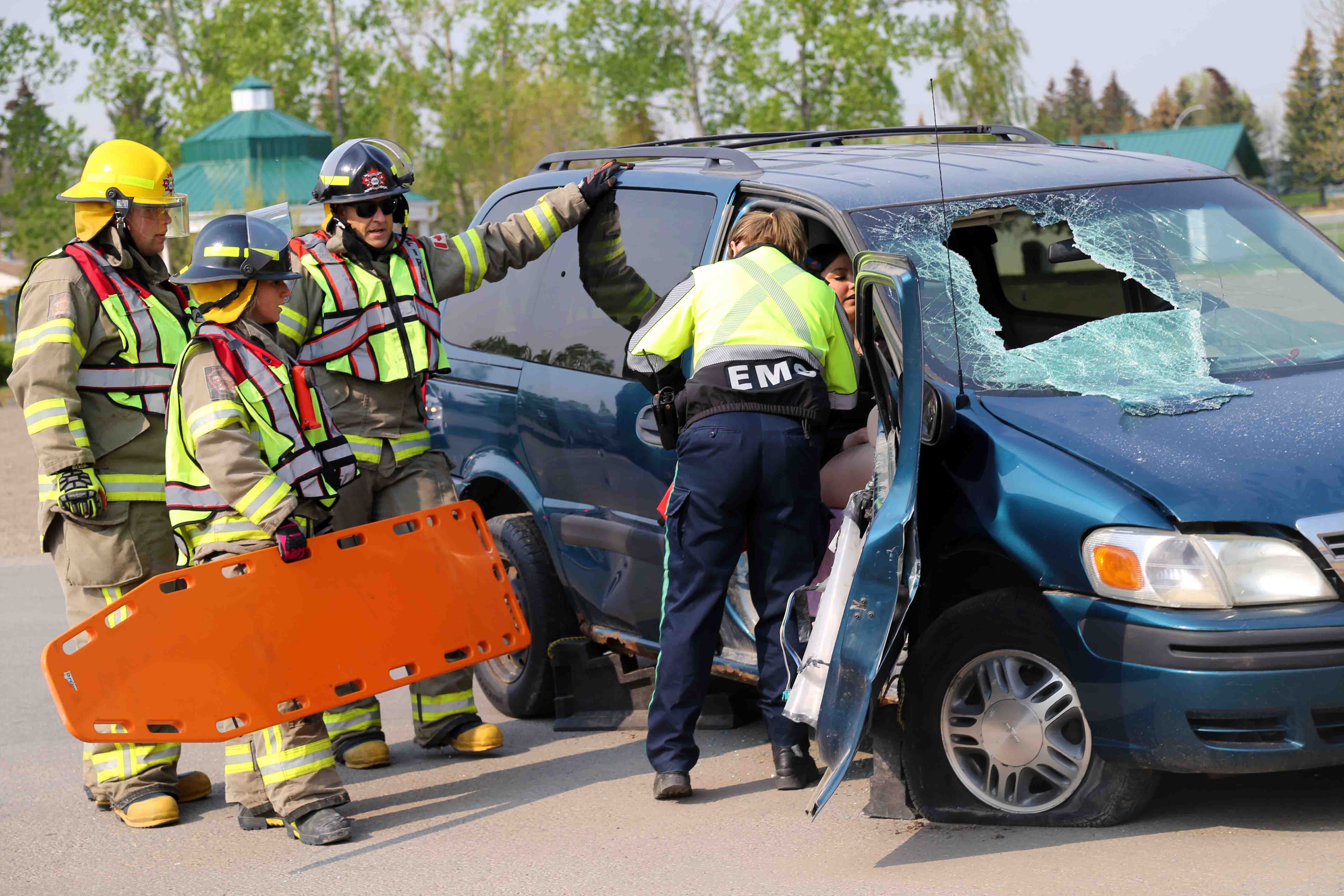 Watch: Mock collision offers real lessons on impaired driving ...