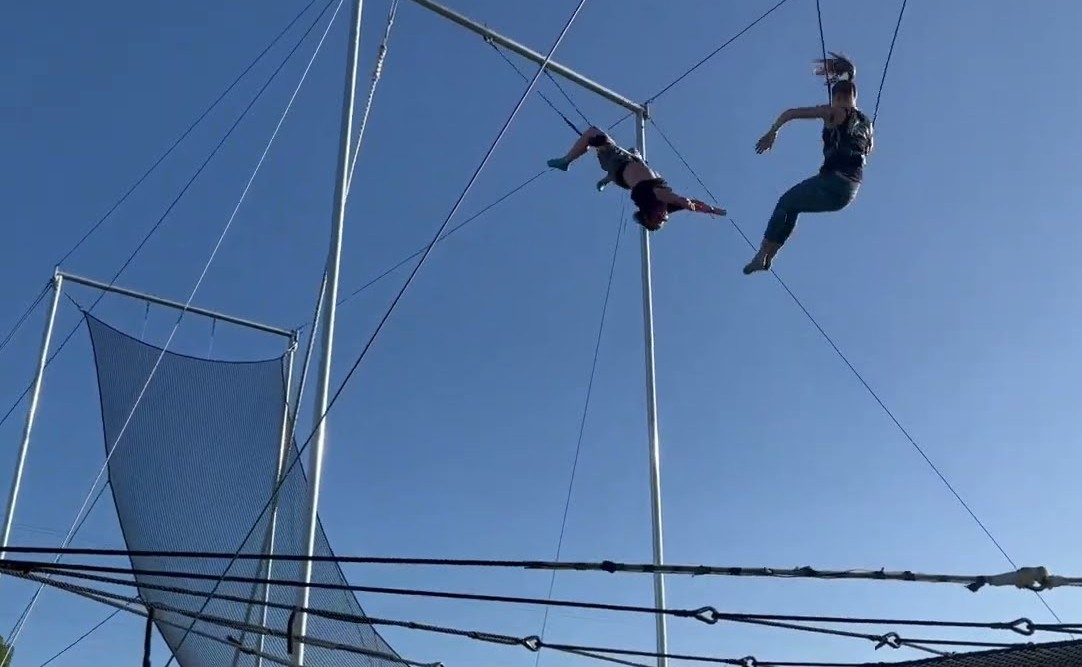 WATCH: Flying high with Rocky Mountain Flying Trapeze - CochraneNow ...