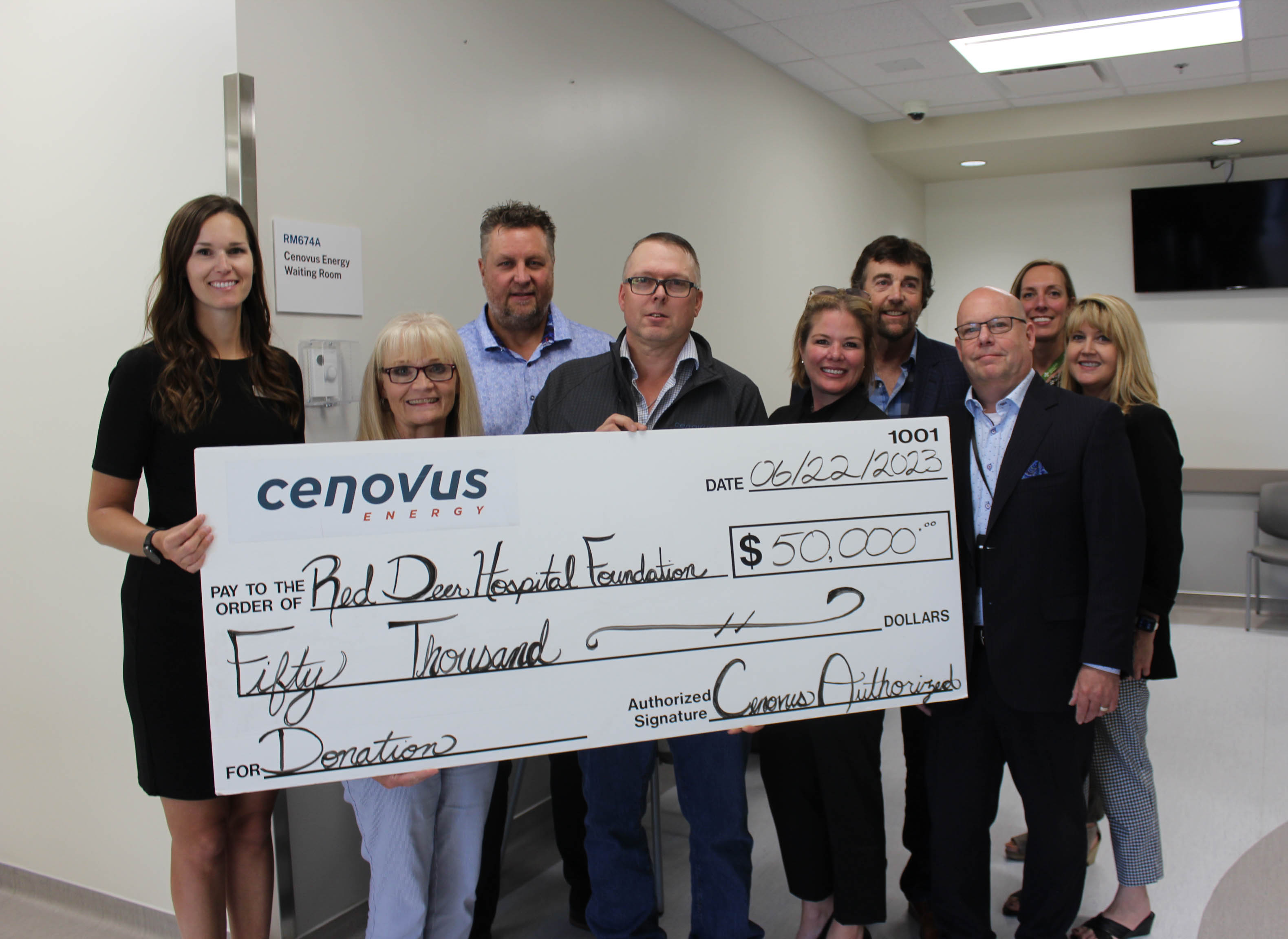 Cenovus pledges $50,000 to Red Deer Hospital - LacombeOnline.com ...
