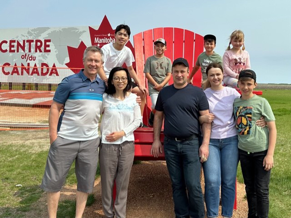 Steinbach family thankful for community support in sponsoring Ukraine ...