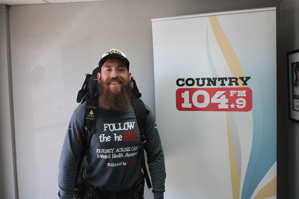 Bushman Art's amazing journey on foot includes stops in West Central ...