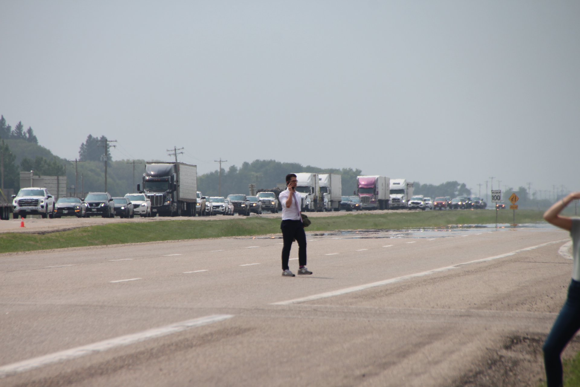 UPDATE: Crash near Carberry with semi-truck and Handi-Transit van ...