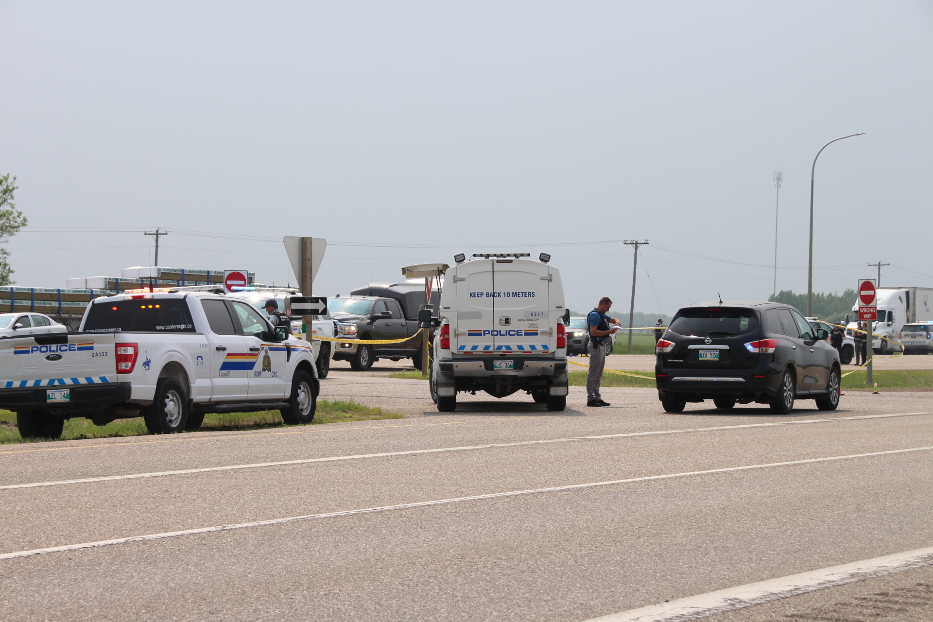 UPDATE: Crash near Carberry with semi-truck and Handi-Transit van ...