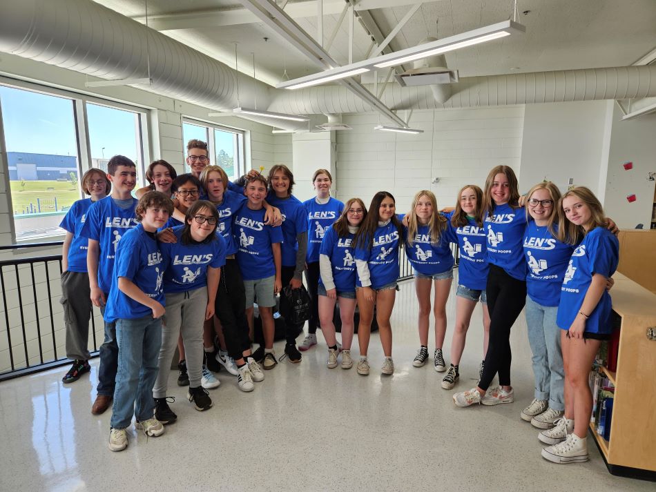 Wrapping up Classroom of the Month at Fairview School ...