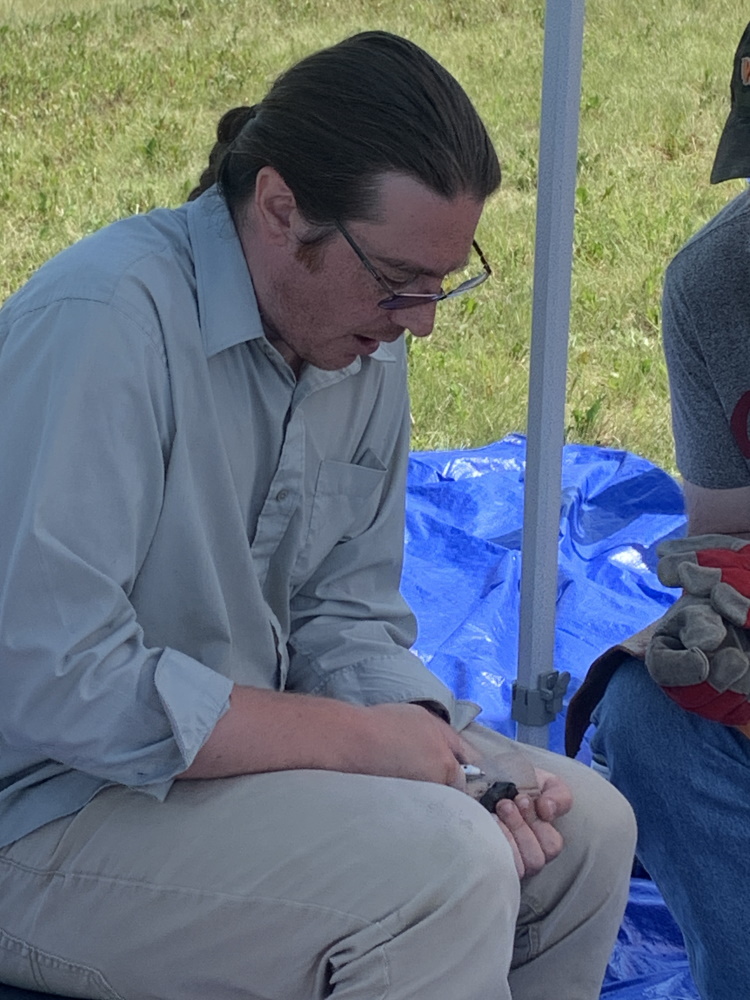 Locals learn the time-honoured art of flint knapping at Original ...