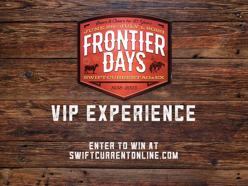 We have our first two Frontier Day's VIP winners ...