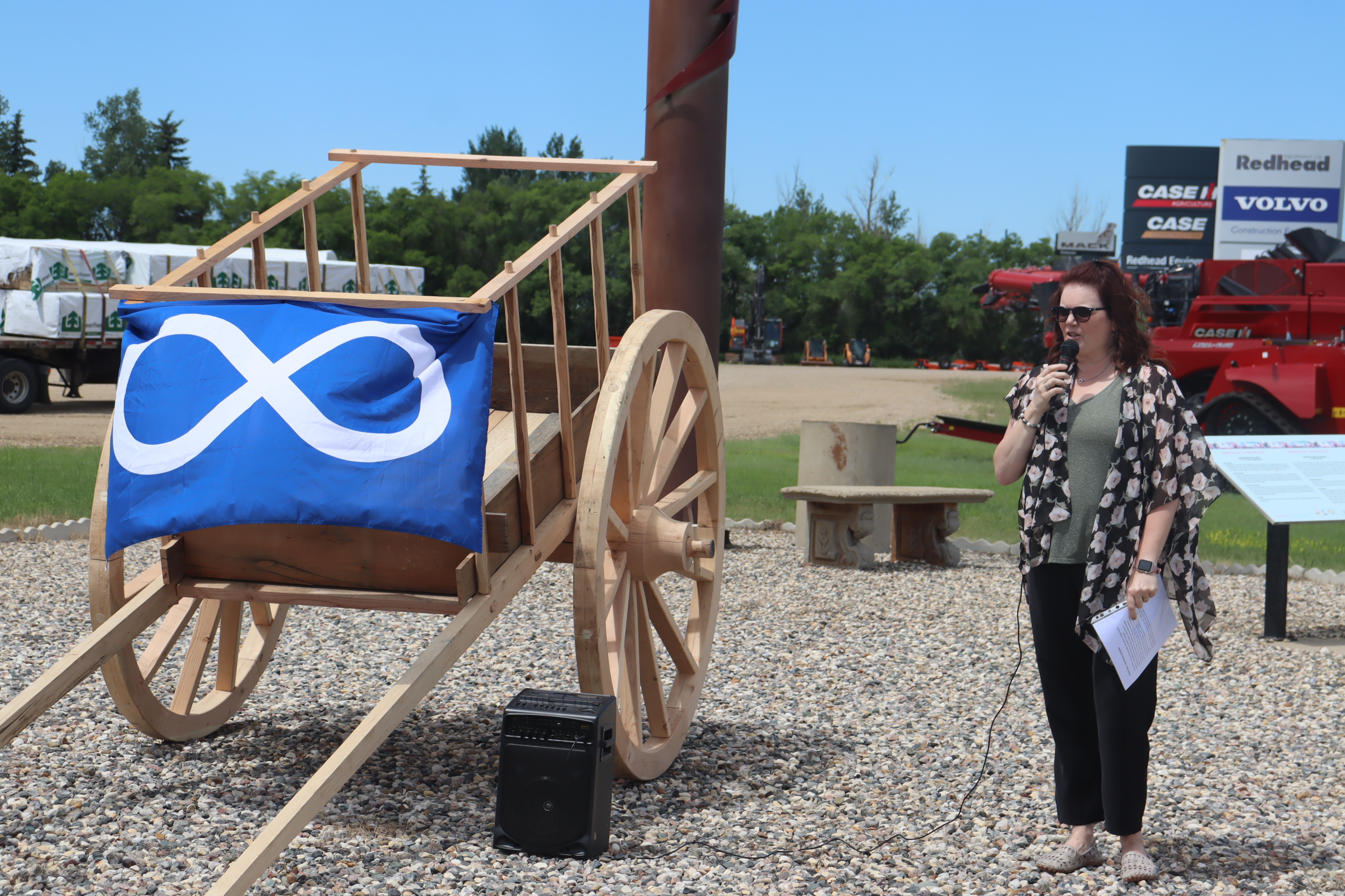 Métis citizens and museum unveil new Red River Cart - DiscoverEstevan ...