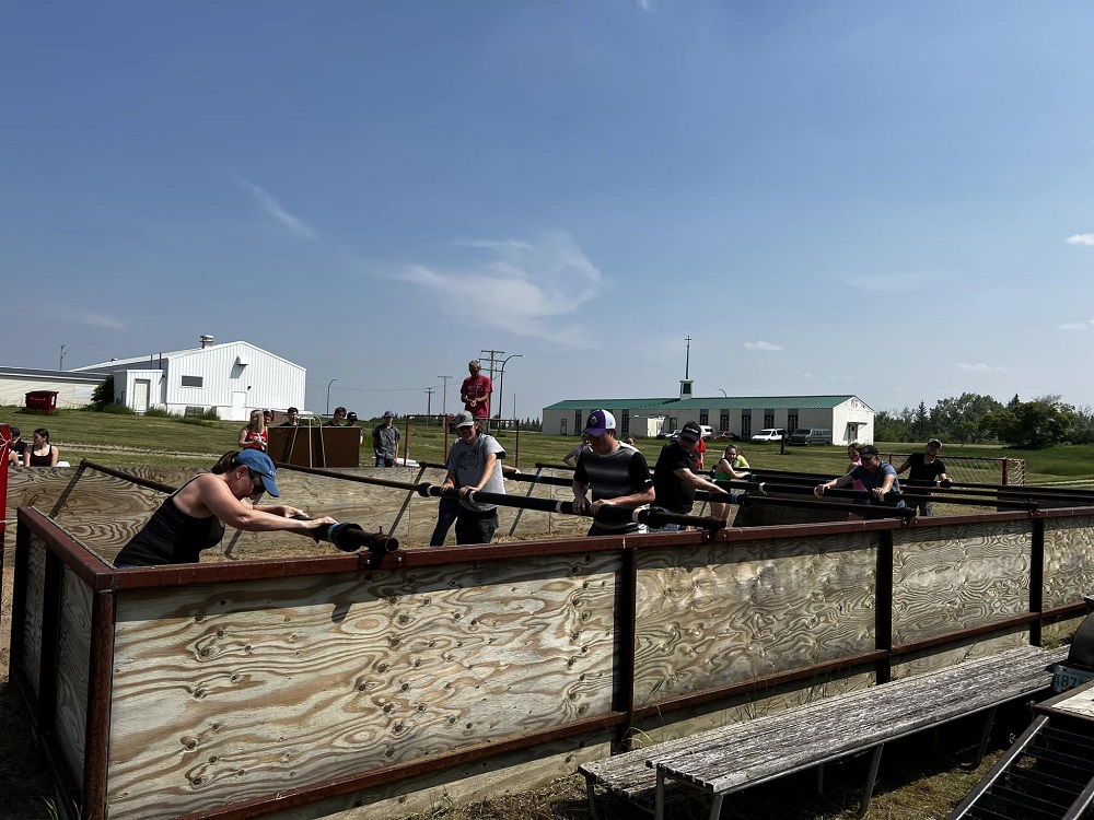Life-size foosball fun in Alsask - WestCentralOnline: West Central ...