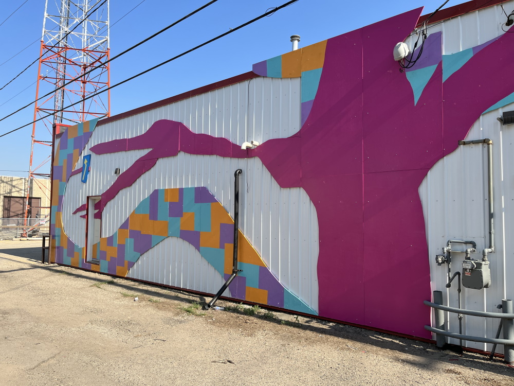 Police & students join forces to install graffiti-resistant mural ...