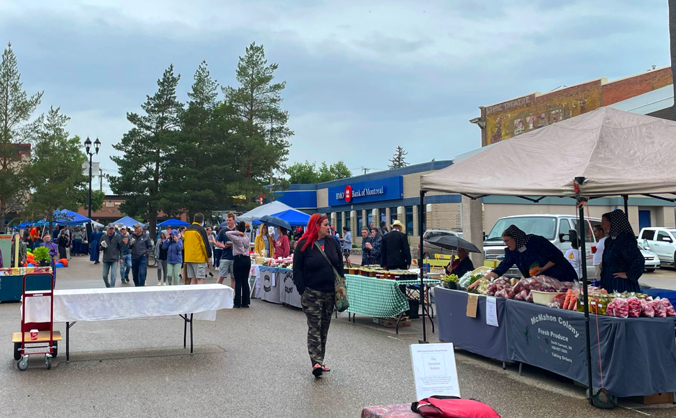 Swift Current's Market Square delights visitors amidst rainy weather ...