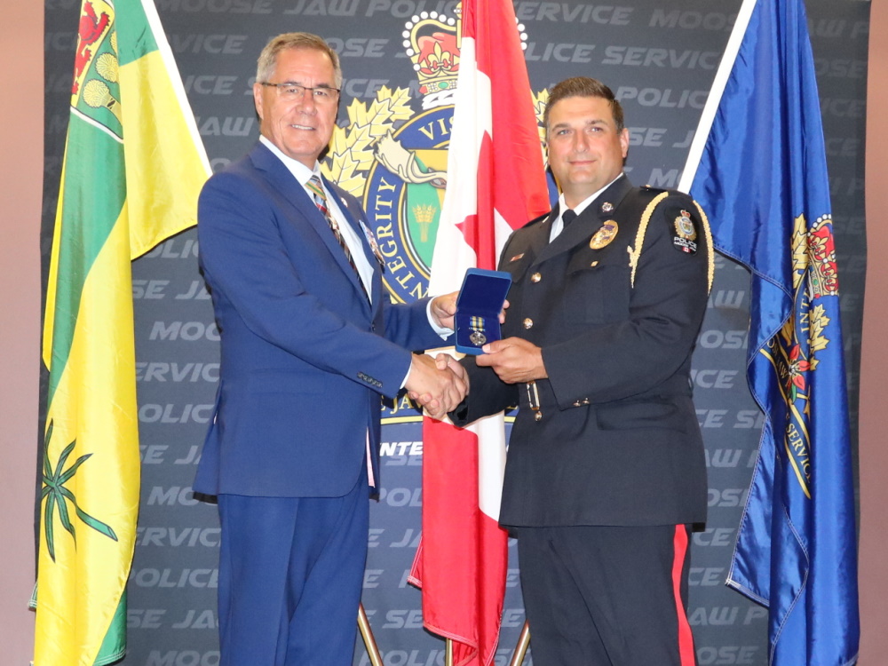 Medal ceremony honours Moose Jaw Police Service employees ...