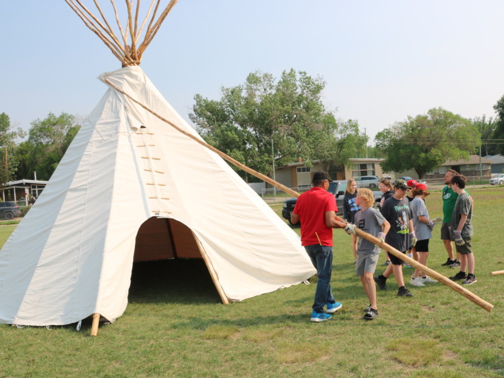 Catholic students learn about truth and reconciliation with teepee ...