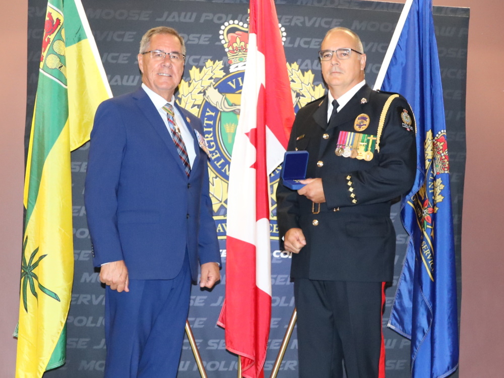 Medal ceremony honours Moose Jaw Police Service employees ...