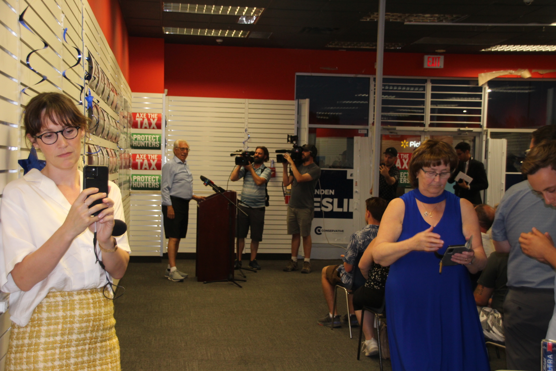 Branden Leslie reacts to landslide win of Portage-Lisgar seat in House ...