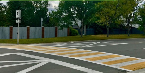 Brighter crosswalks on the way - StrathmoreNow.com - Local news ...