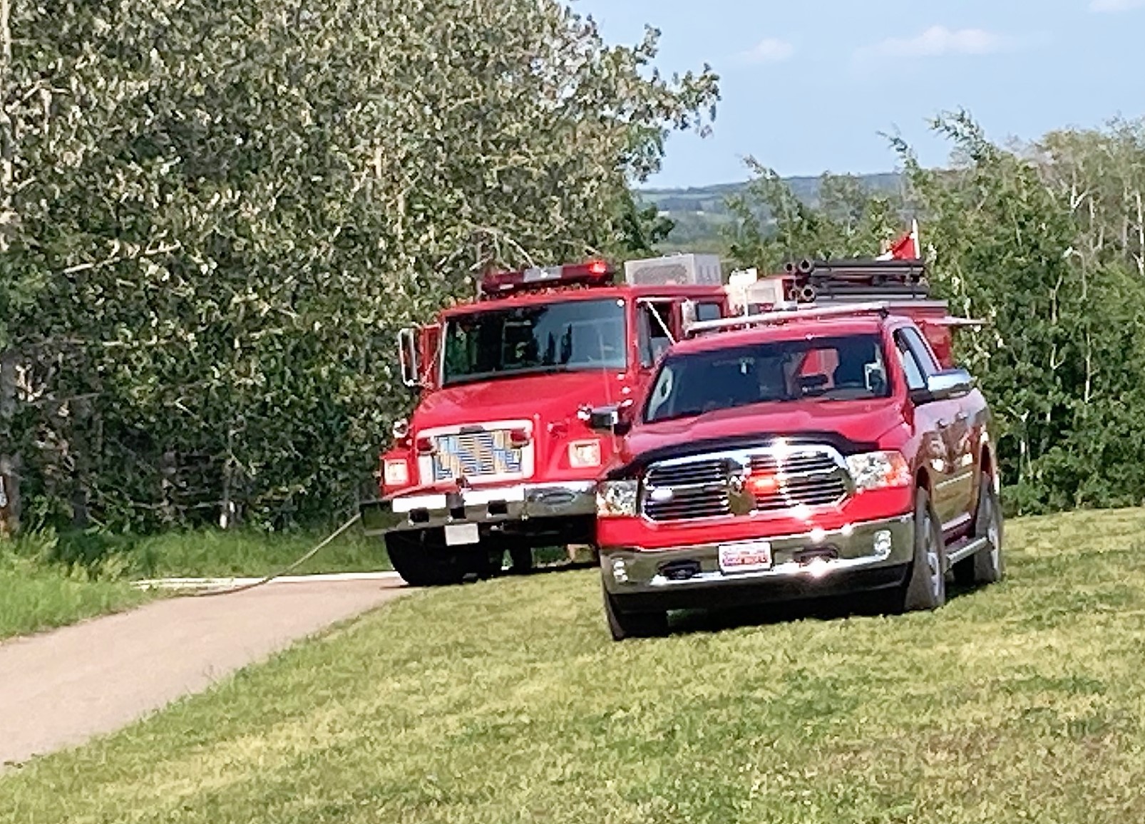 Sylvan Lake Fire called to grass fire Saturday night ...