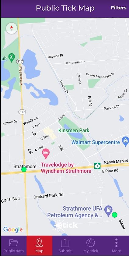 Phone app can help show tick locations in Strathmore - StrathmoreNow ...