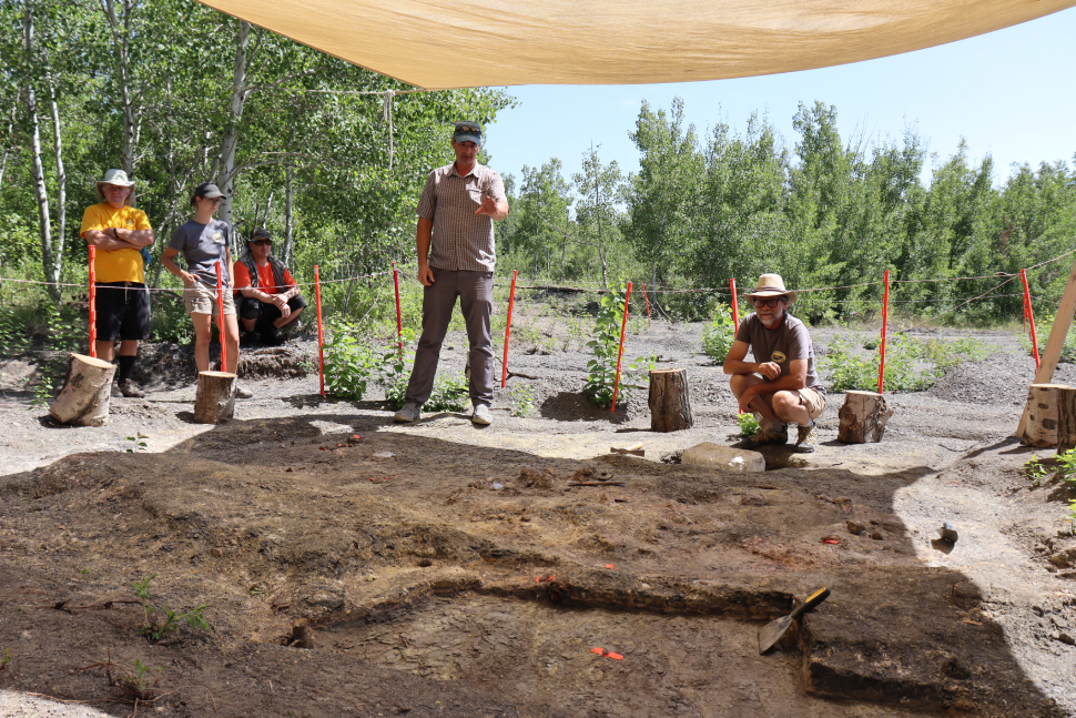 Mosasaur fossil unearthed, adventure tours allow you to help dig ...