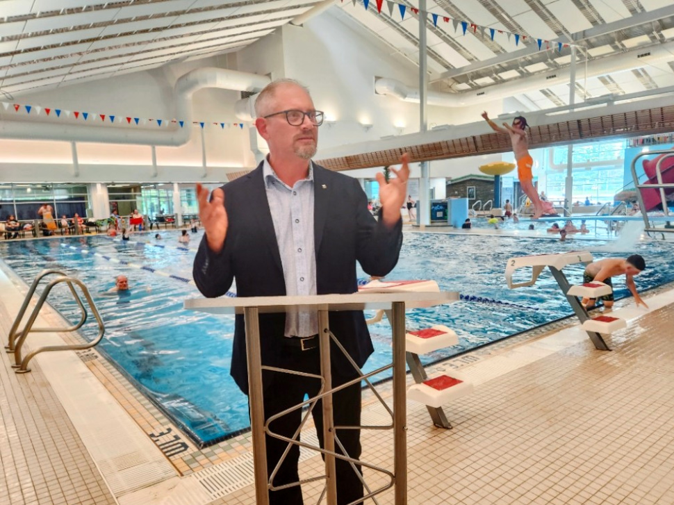 Mayor Earl Funk shares the time he almost drowned at 11 years old ...