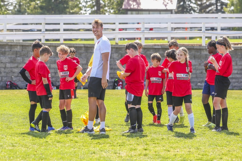 Play with the pros! Cavalry FC joining Strathmore soccer practice ...