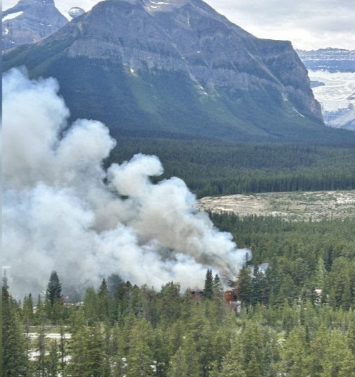 Man arrested and charged for Lake Louise fire - CochraneNow: Cochrane ...
