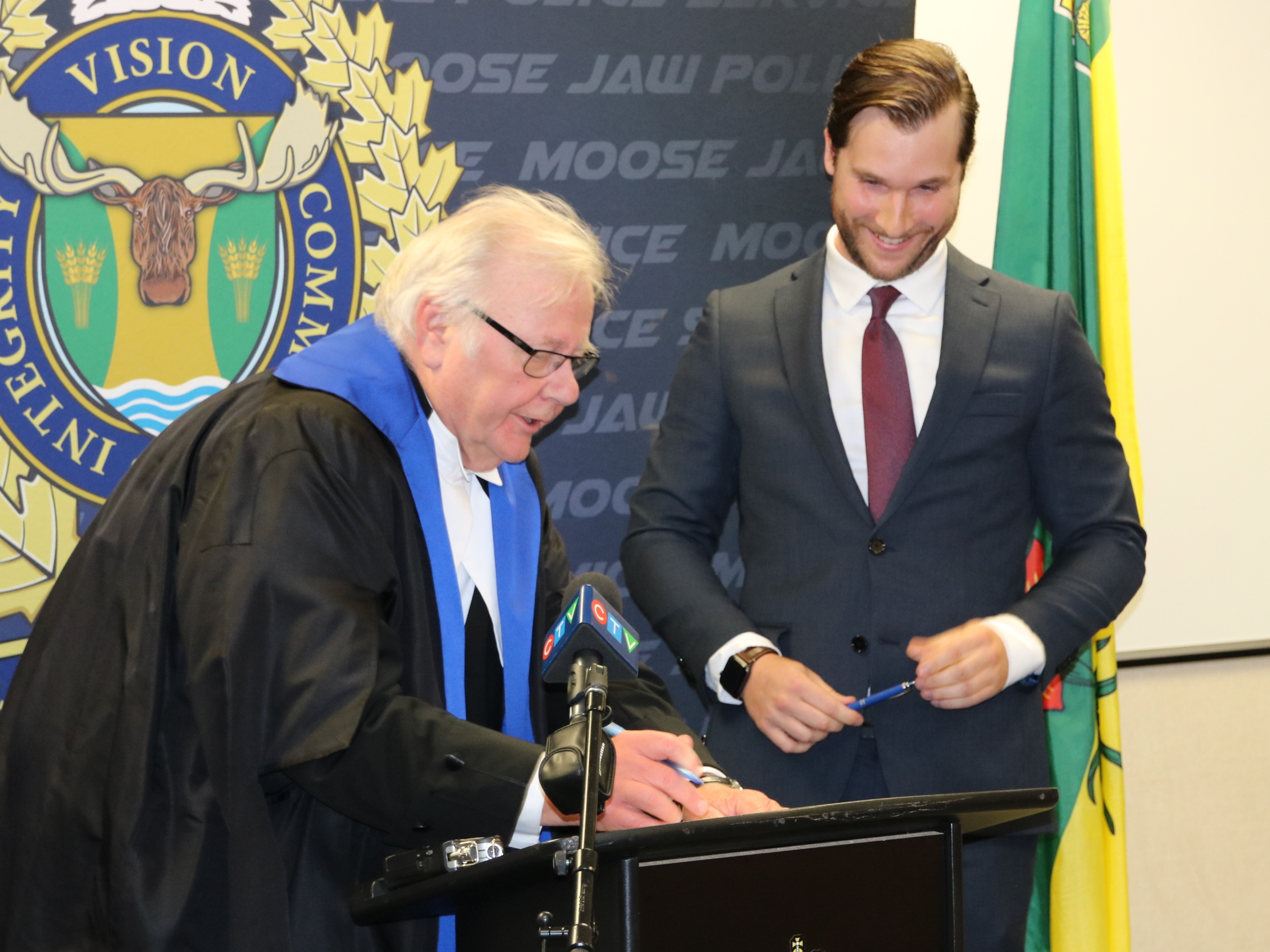 MJPS swears in three new officers - DiscoverMooseJaw.com - Local news ...