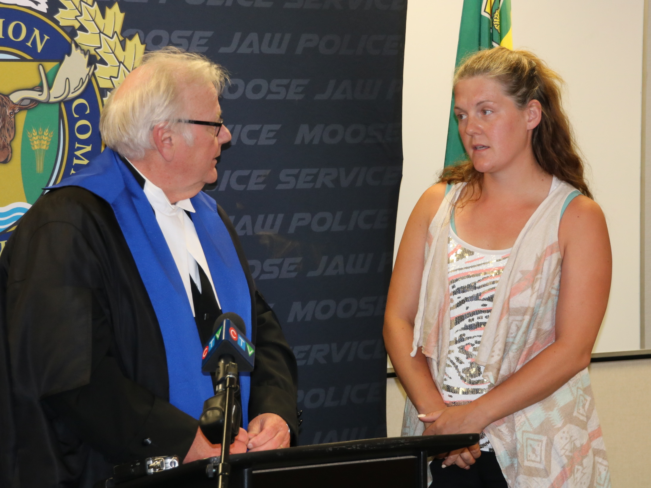 MJPS swears in three new officers - DiscoverMooseJaw.com - Local news ...