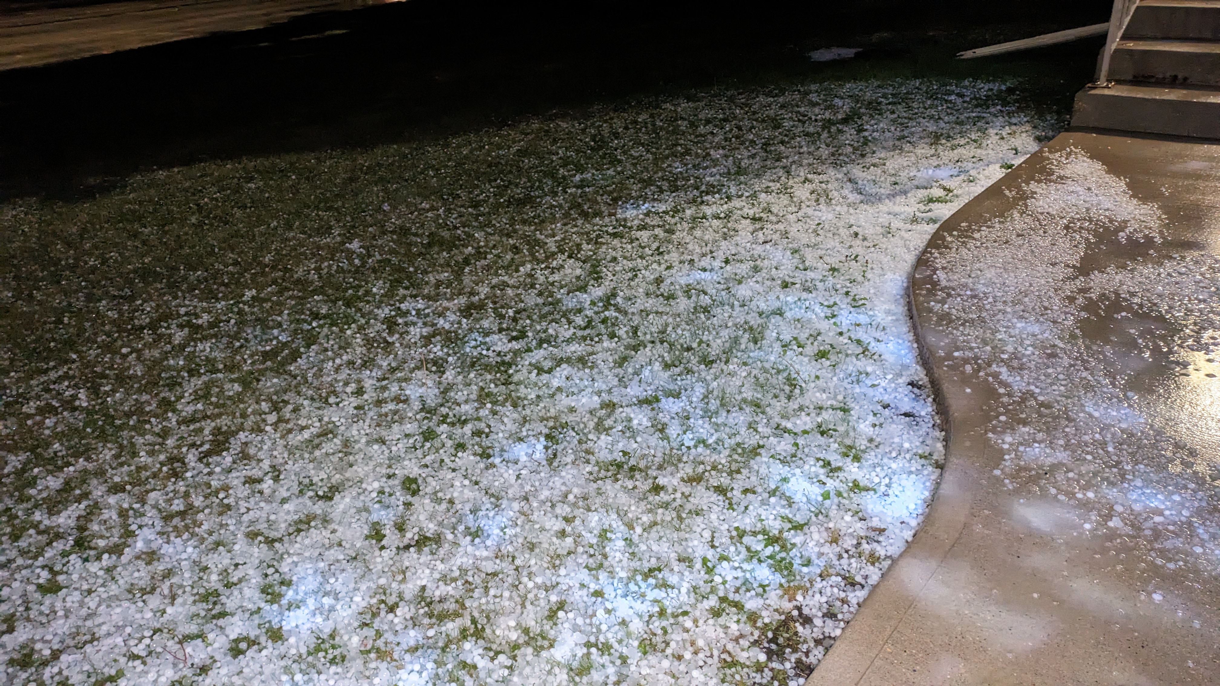 Marble-size hail hits Portage - PortageOnline.com - Local news, Weather ...