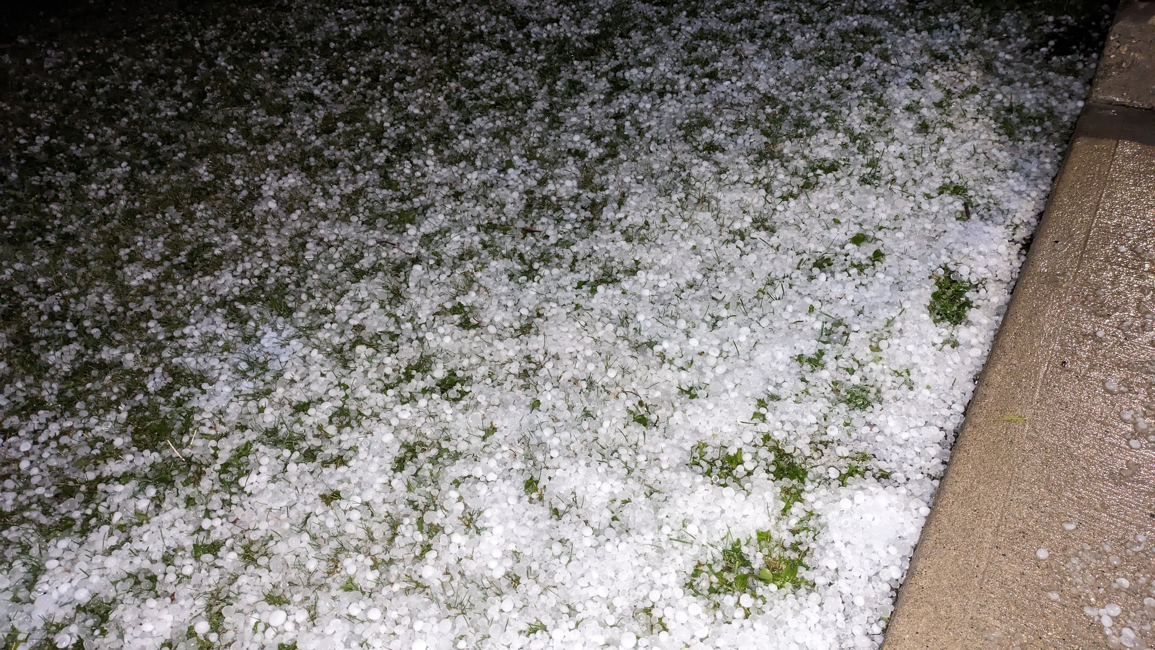 Marble-size hail hits Portage - PortageOnline.com - Local news, Weather ...
