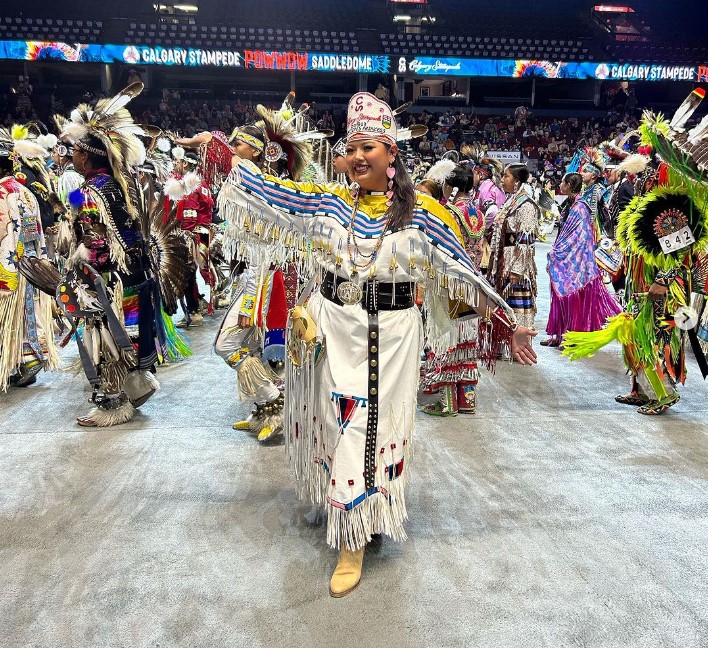 Siksika's own Alayiah Wolf Child on being the Calgary Stampede First ...